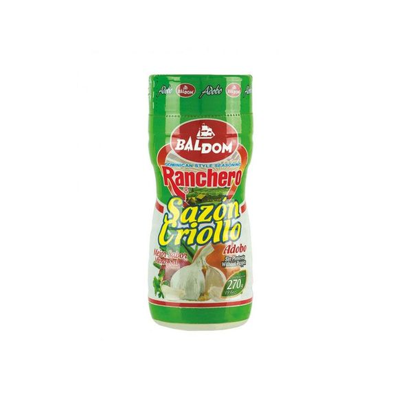 Baldom Sazon Ranchero Sin pimienta T/Verde 270g - YerbaMate.no